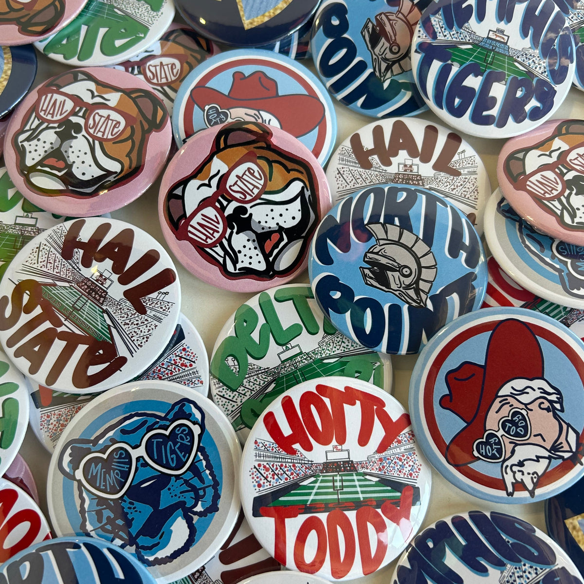 Team Buttons by McCall – Ultimate Gifts MS