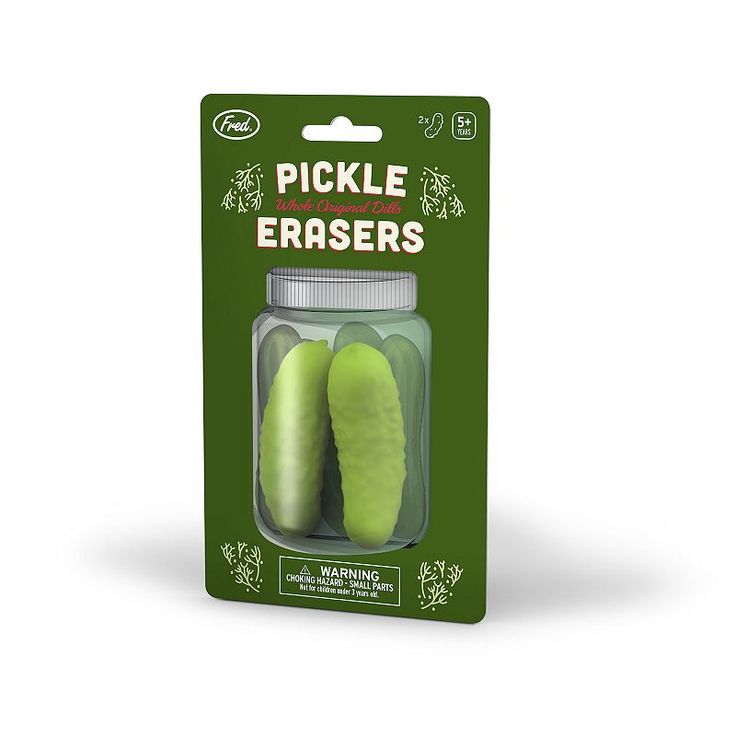 Fred & Friends Pickle Eraser Cards – Ultimate Gifts MS