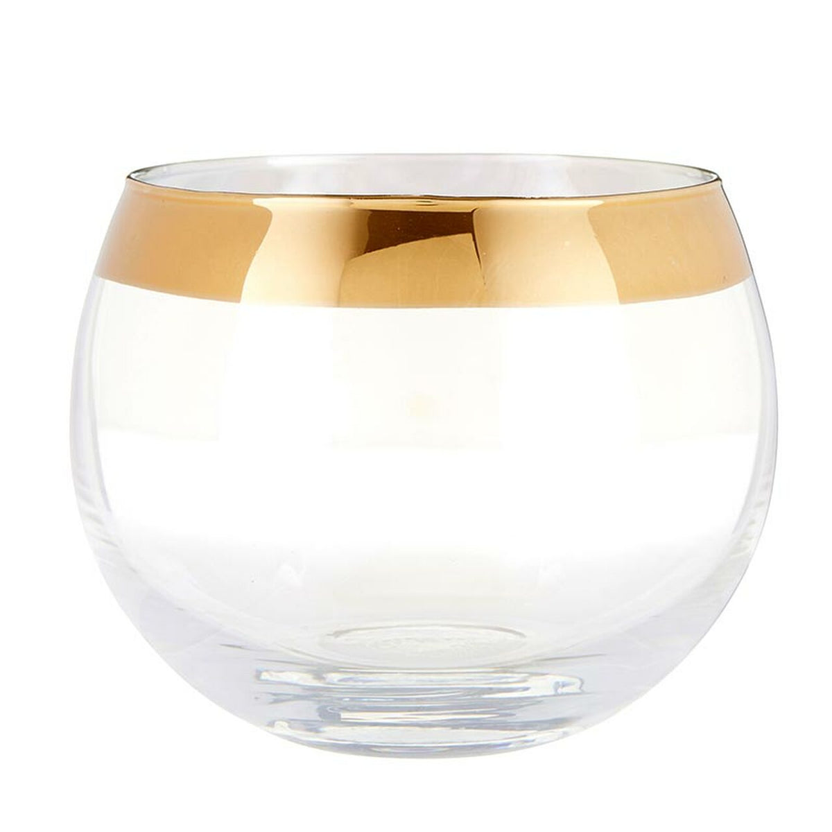 Tablesugar Gold Iridescent Roly Poly Glass – Ultimate Gifts MS